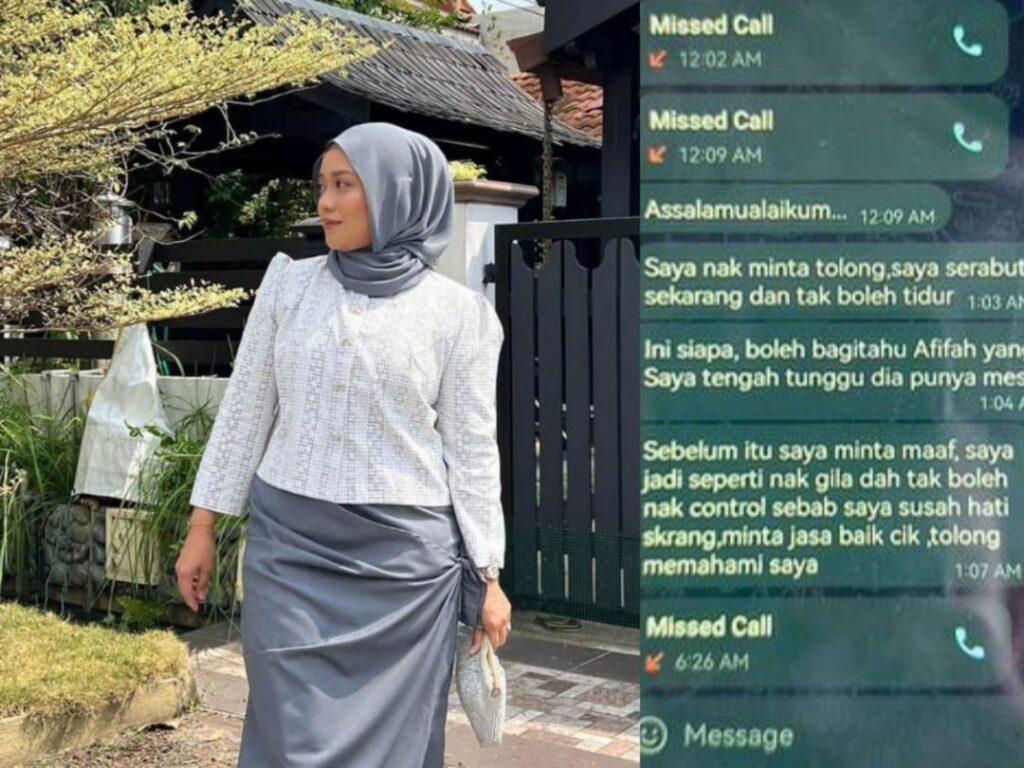 Wanita diganggu “stalker”, hidup ketakutan sejak November 2021 - MYKMU.NET