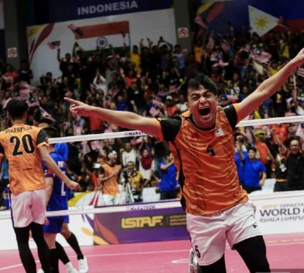 Malaysia juara berganda Piala Dunia Sepak Takraw 2024 - MYKMU.NET